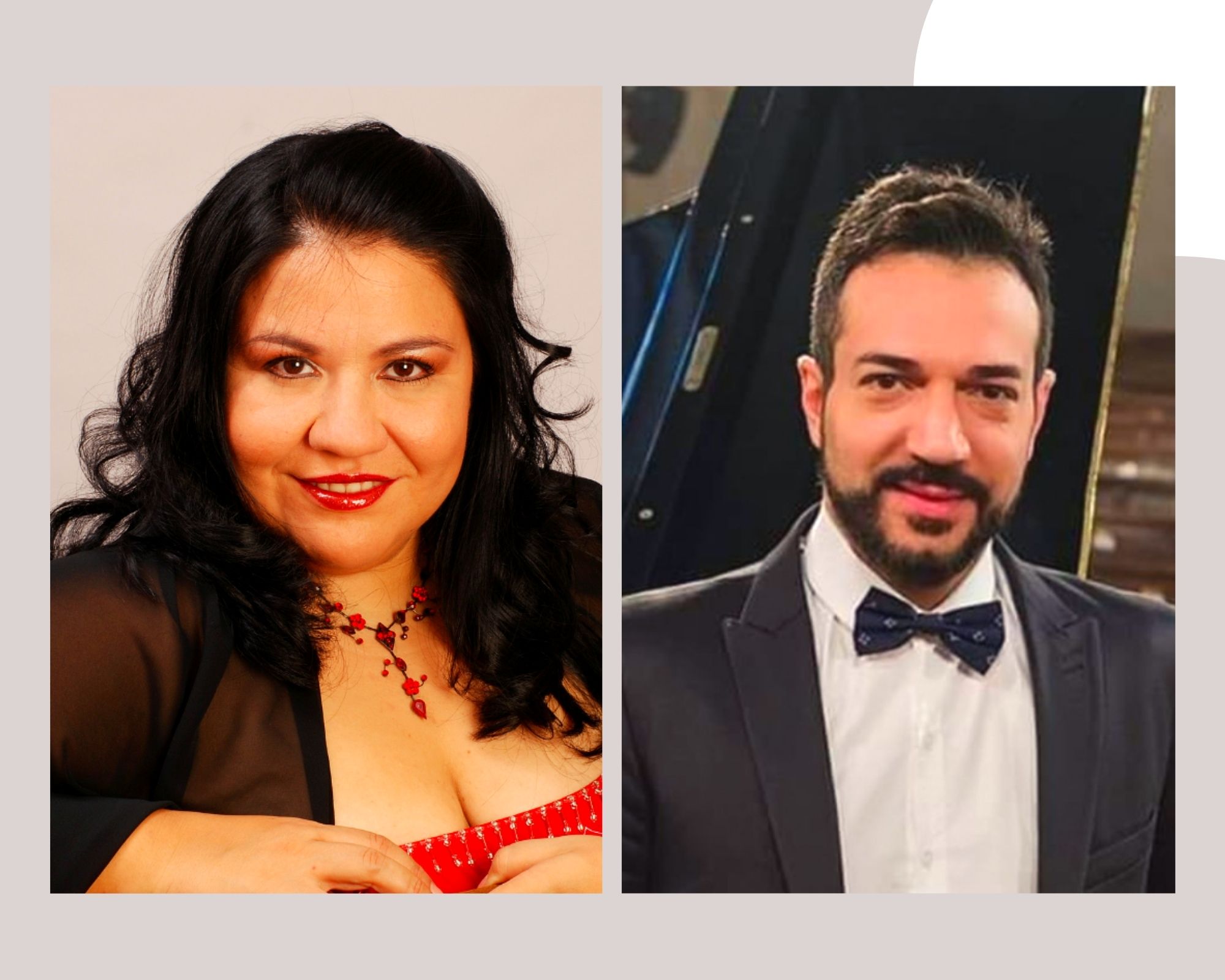 Soledad de la Rosa y Claudio Santoro en el Ciclo Cultural del Colegio ...