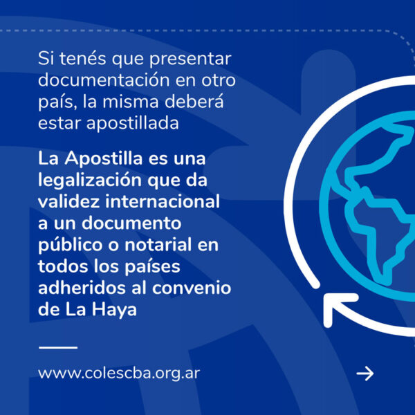 Apostilla: ¿Cómo dar validez internacional a un documento? – Colegio de ...