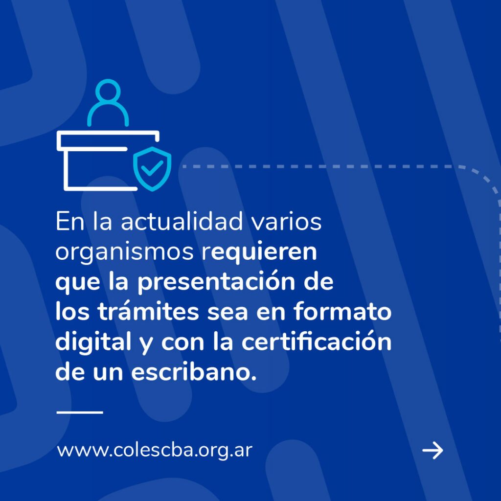 ¿Cómo puedo certificar un documento en formato digital? - Colegio de ...